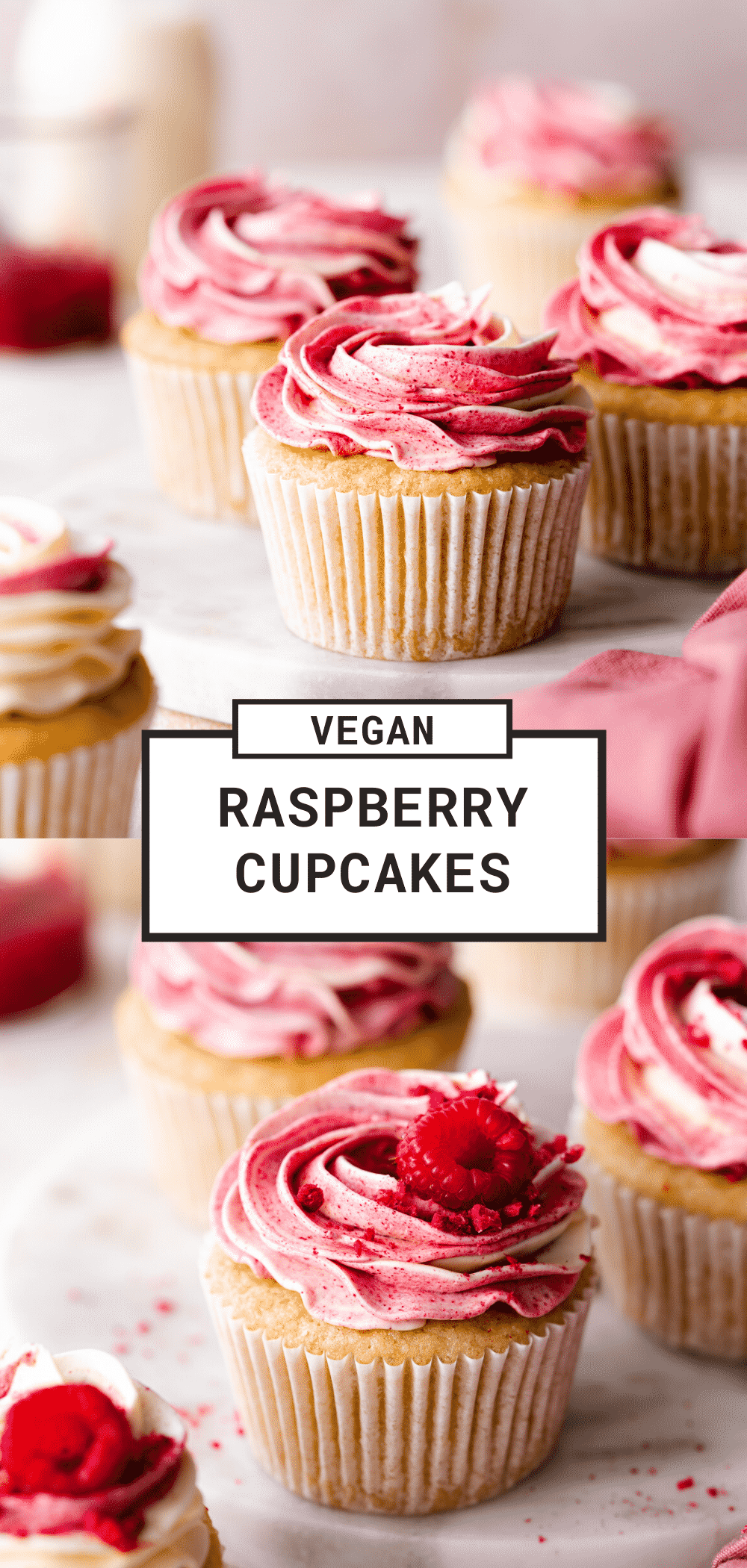 Vegan Raspberry Cupcakes Addicted to Dates