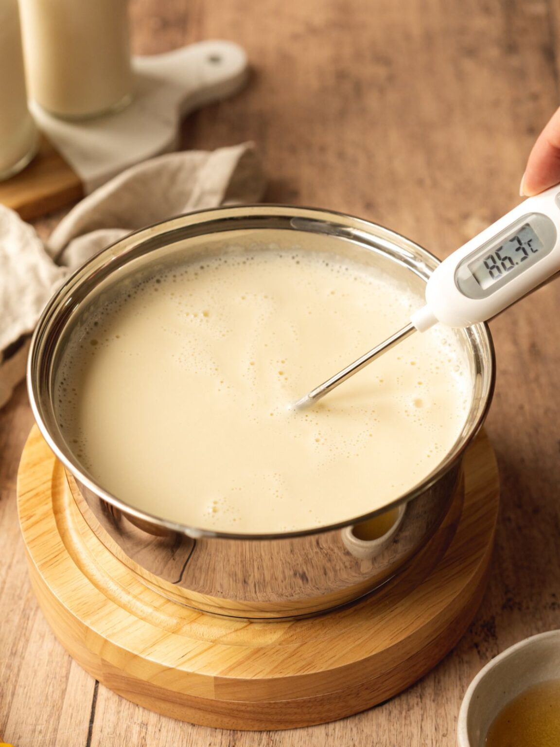 Creamy Vegan Mascarpone Cheese (No Nuts) - Addicted to Dates