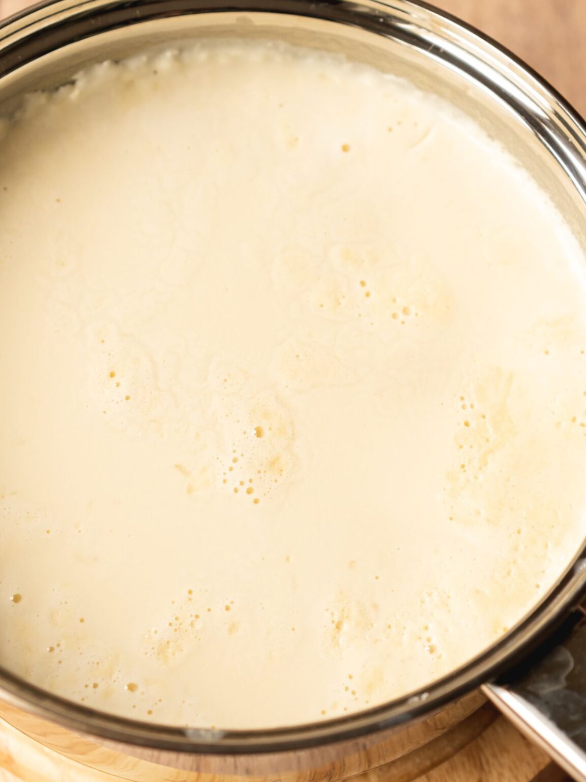 Creamy Vegan Mascarpone Cheese (No Nuts) - Addicted to Dates