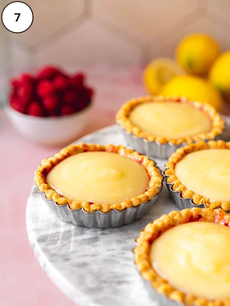 Mini Lemon Tarts - Addicted to Dates