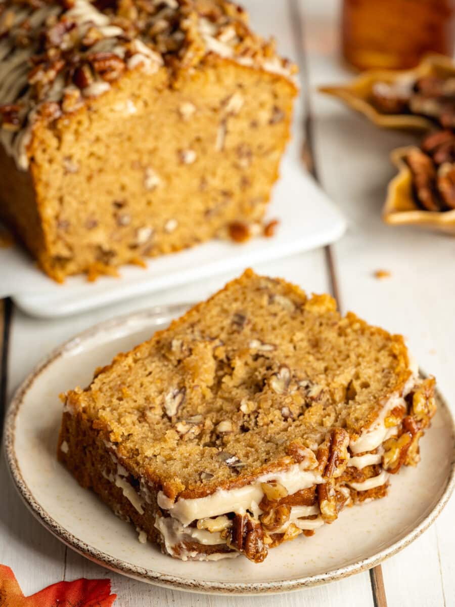 Easy Maple Pecan Bread - Addicted to Dates