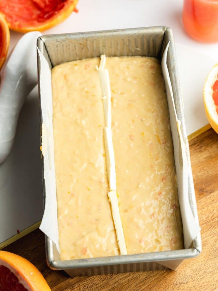 Moist Vegan Grapefruit Loaf Cake - Addicted to Dates
