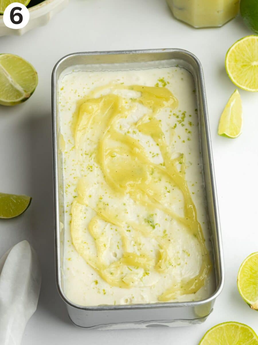 No-Churn Lime Ice Cream (Vegan) - Addicted to Dates